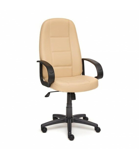 TetChair Кресло офисное СН747 экокожа, бежевый