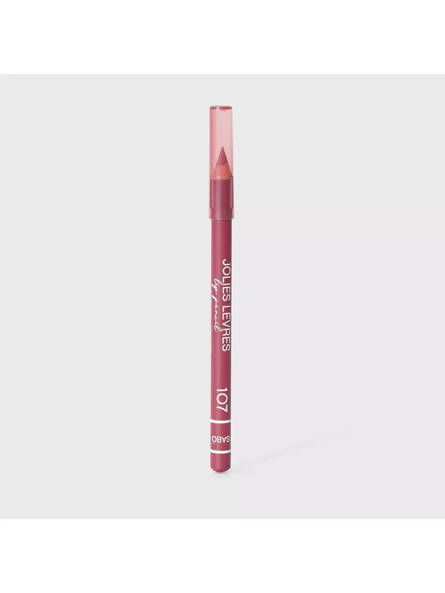 Карандаш для губ Jolies Levres, тон 107 розовый теплый