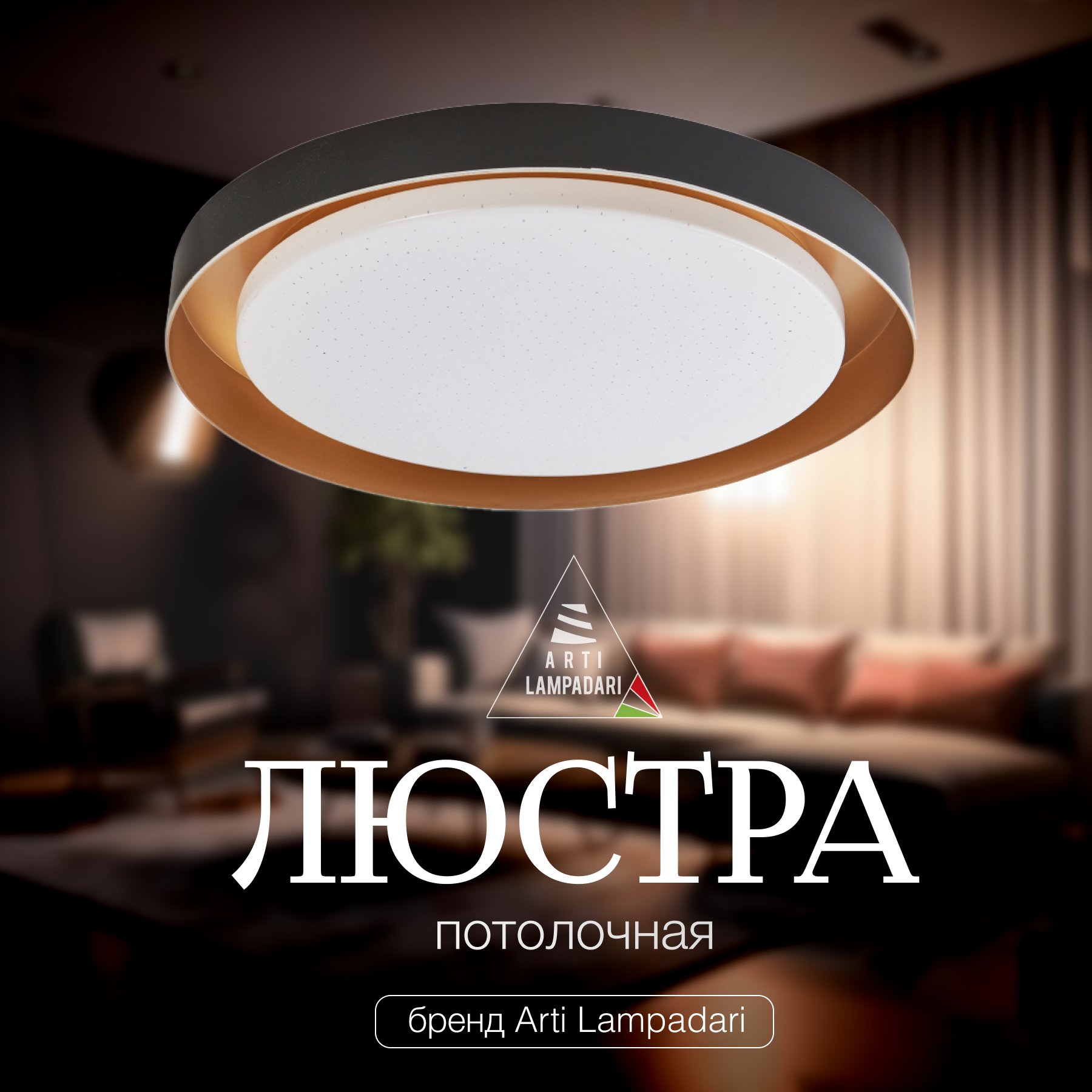 Потолочный светильник Arti Lampadari Vista L 1.13.48 B