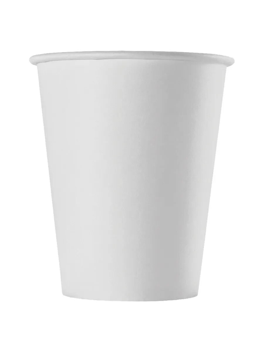 Стакан одноразовый бумажный 150/180 мл, D 70 мм, 100 шт.