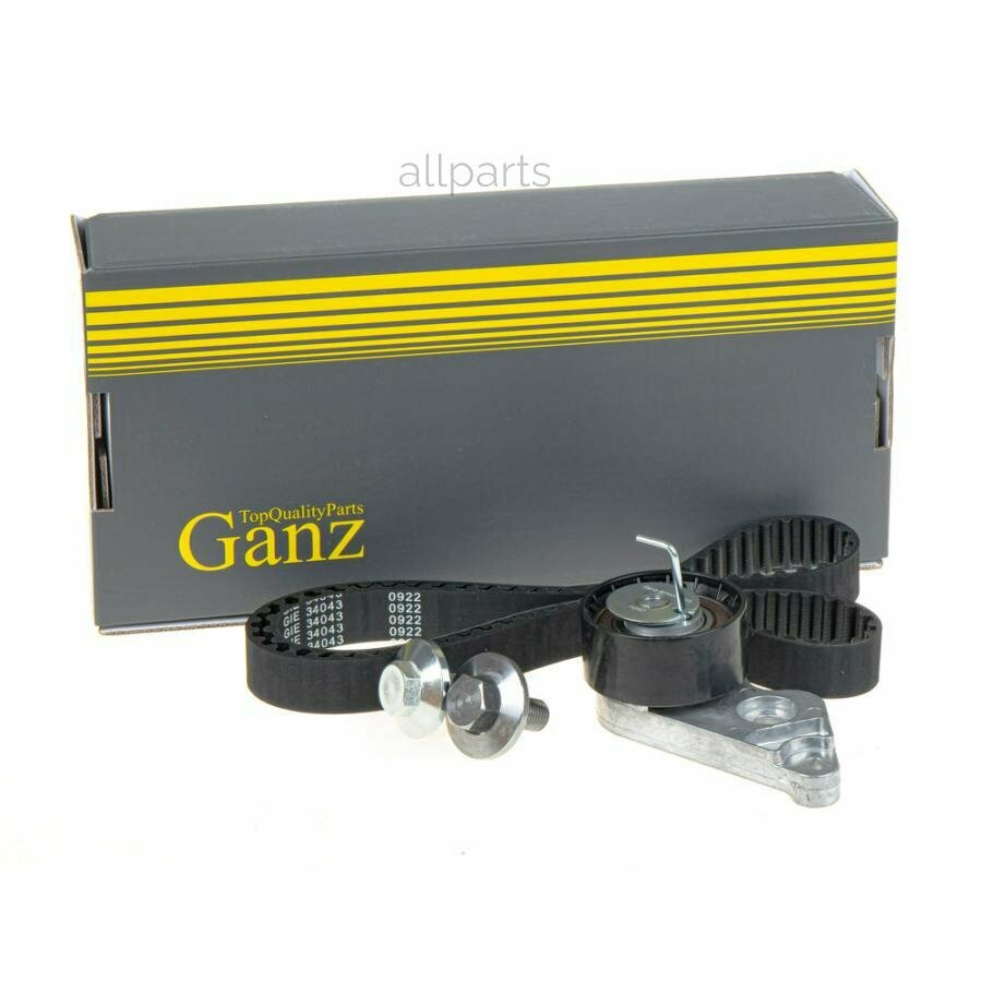 GANZ GIE34043 Ремкомплект ГРМ для FORD Focus II/Fusion 1.4/1.6 (проверить ролик) GANZ GIE34043