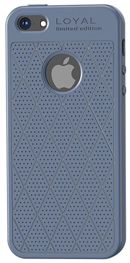 Чехол силиконовый для iPhone XS Max, Admire series protective case, HOCO, синий