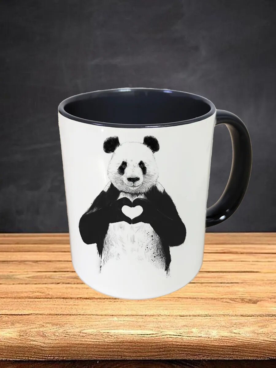 Кружка для чая и кофе "Панда"ЧРН
