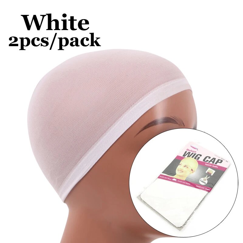 Белые сетки для волос под wig, 2 шт.