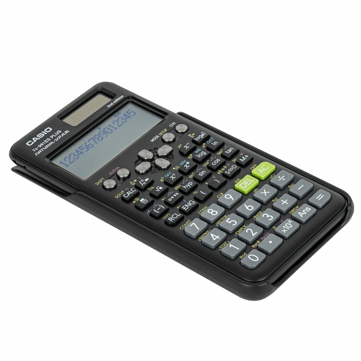 Калькулятор научный Casio FX-991ES PLUS-2 (10+2 разрядный) черный (FX-991ESPLUS-2)