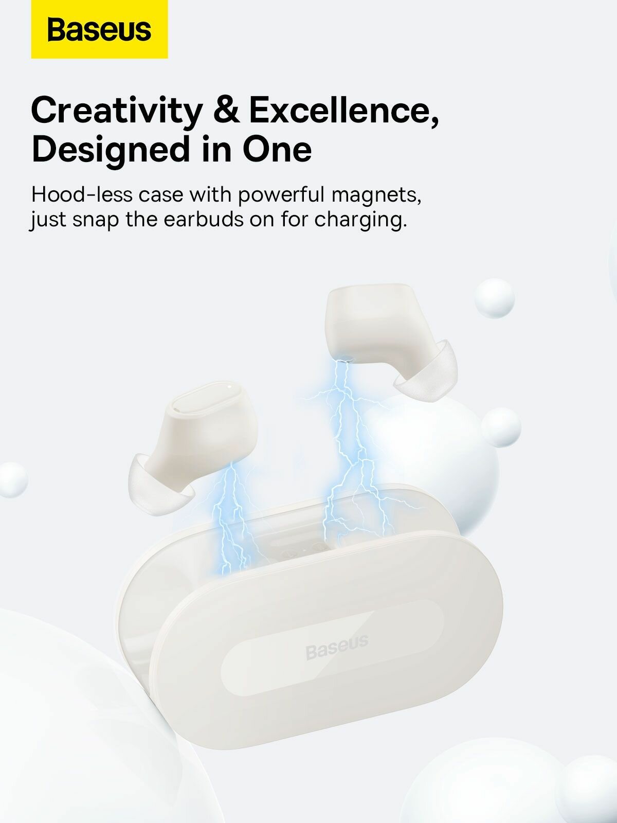 Наушники беспроводные Baseus Bowie EZ10 (A00054300226-Z1) белый