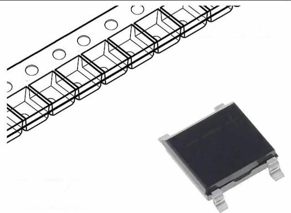 Диодный мост DIOTEC ABS6 однофазный 600В If 1А Ifsm 27А ABS SMT 1 шт
