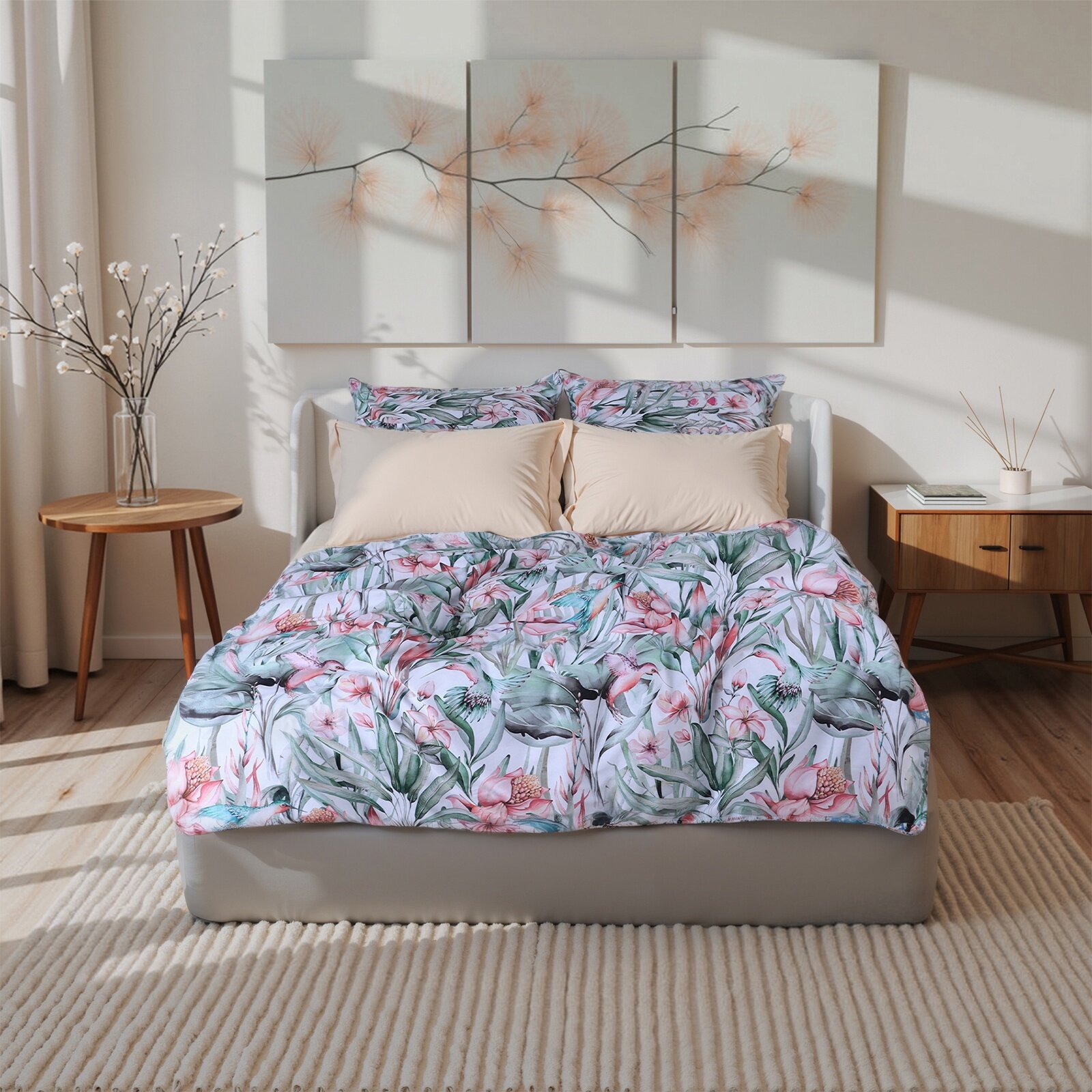 Пододеяльник "Этель" Exotic island 180*220 см, 100% хлопок, перкаль (300 нитей), 10682945