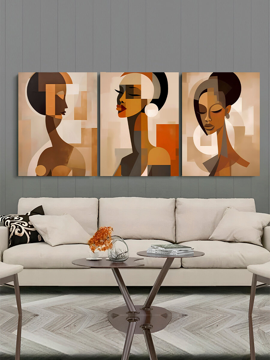 Картина на стену для интерьера от бренда Pechat Vip из категории Триптих 40х50 см.