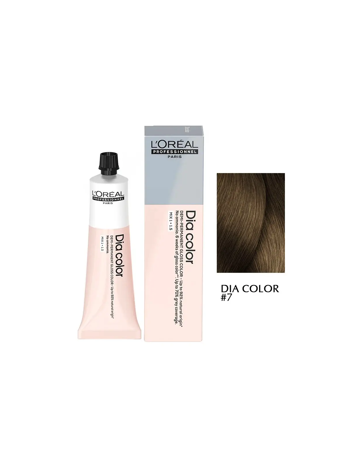 L'Oreal Professionnel L'Oreal Dia Color 7 - Краситель-блеск без аммиака блонд 60 мл
