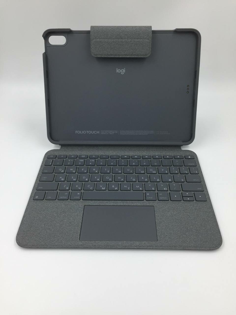 Клавиатура Logitech Folio Touch для iPad Air 4/5 , Air M2, Air M3, Русский шрифт