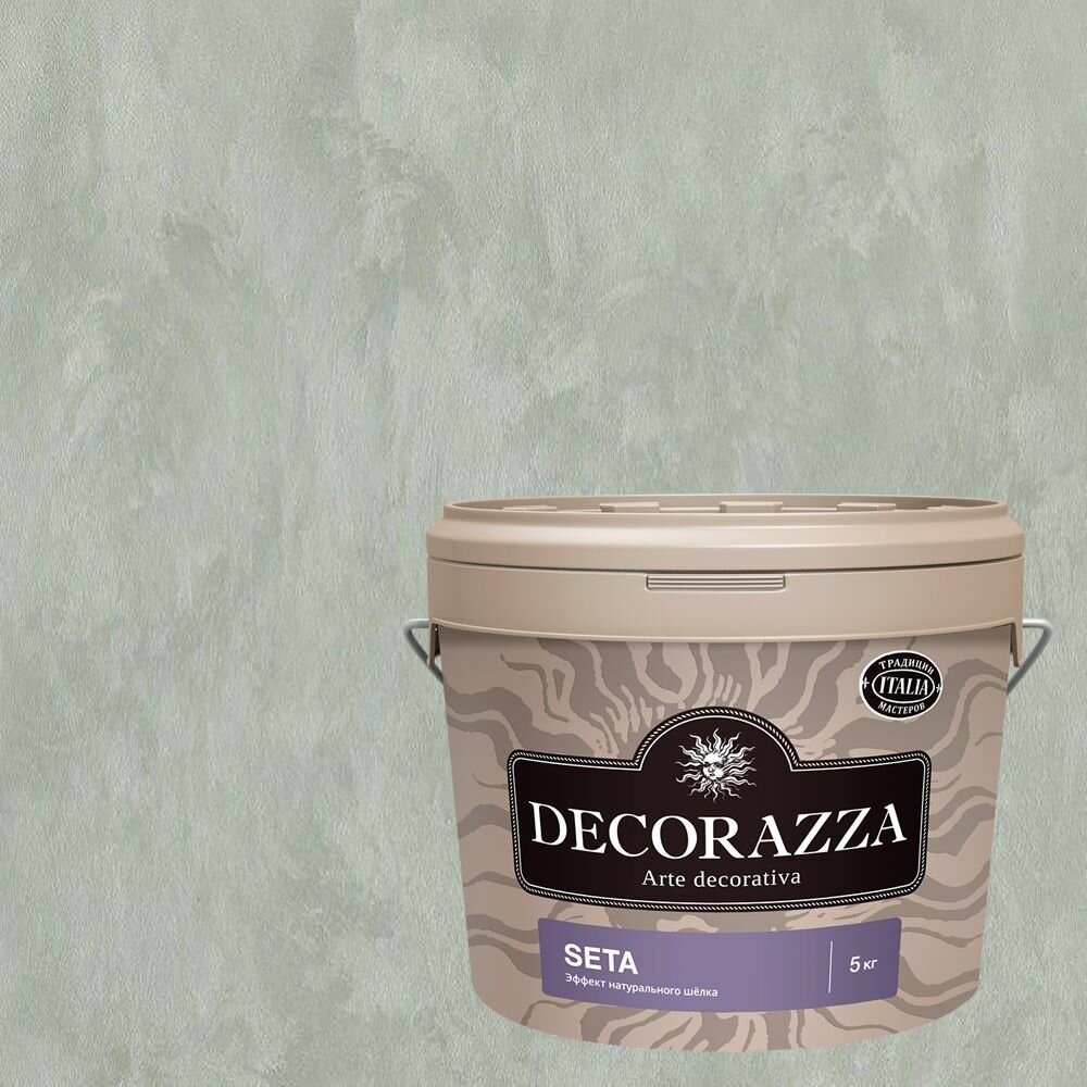 Декоративная штукатурка с эффектом натурального шелка Decorazza Seta (5кг) ST 11-194