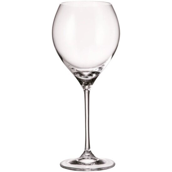 Набор бокалов для красного вина Crystal Bohemia "CARDUELIS", 470 мл (набор 6 шт.)