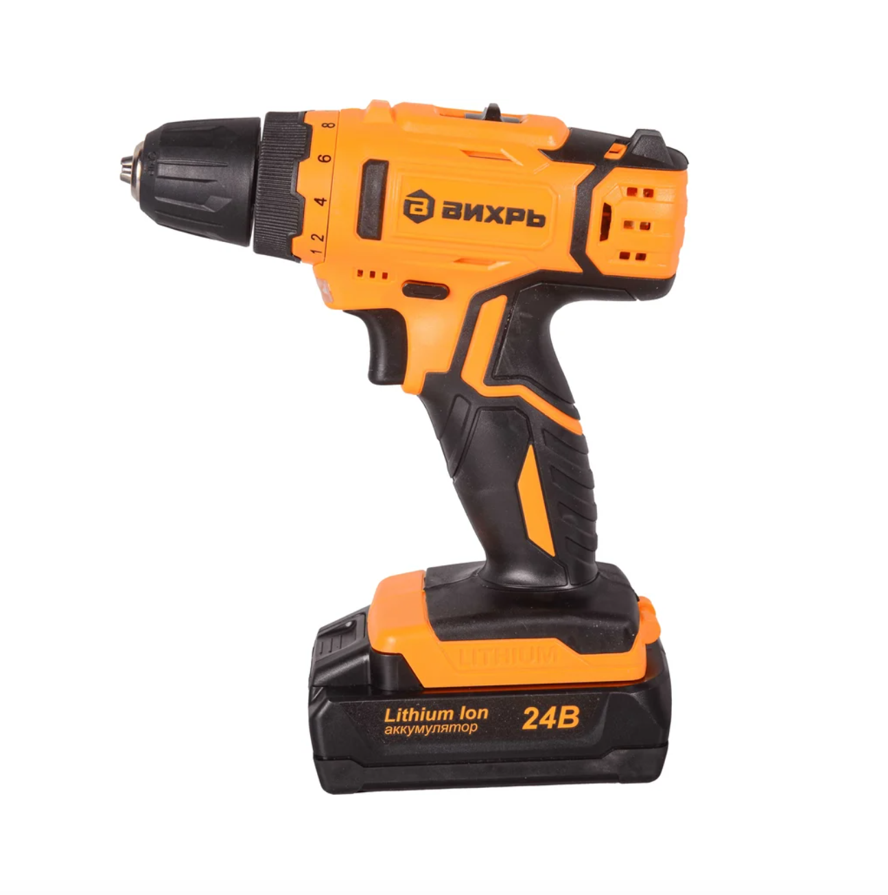 Аккумуляторная дрель-шуруповерт Вихрь ДА-24Л-2к ( 72/14/18 )