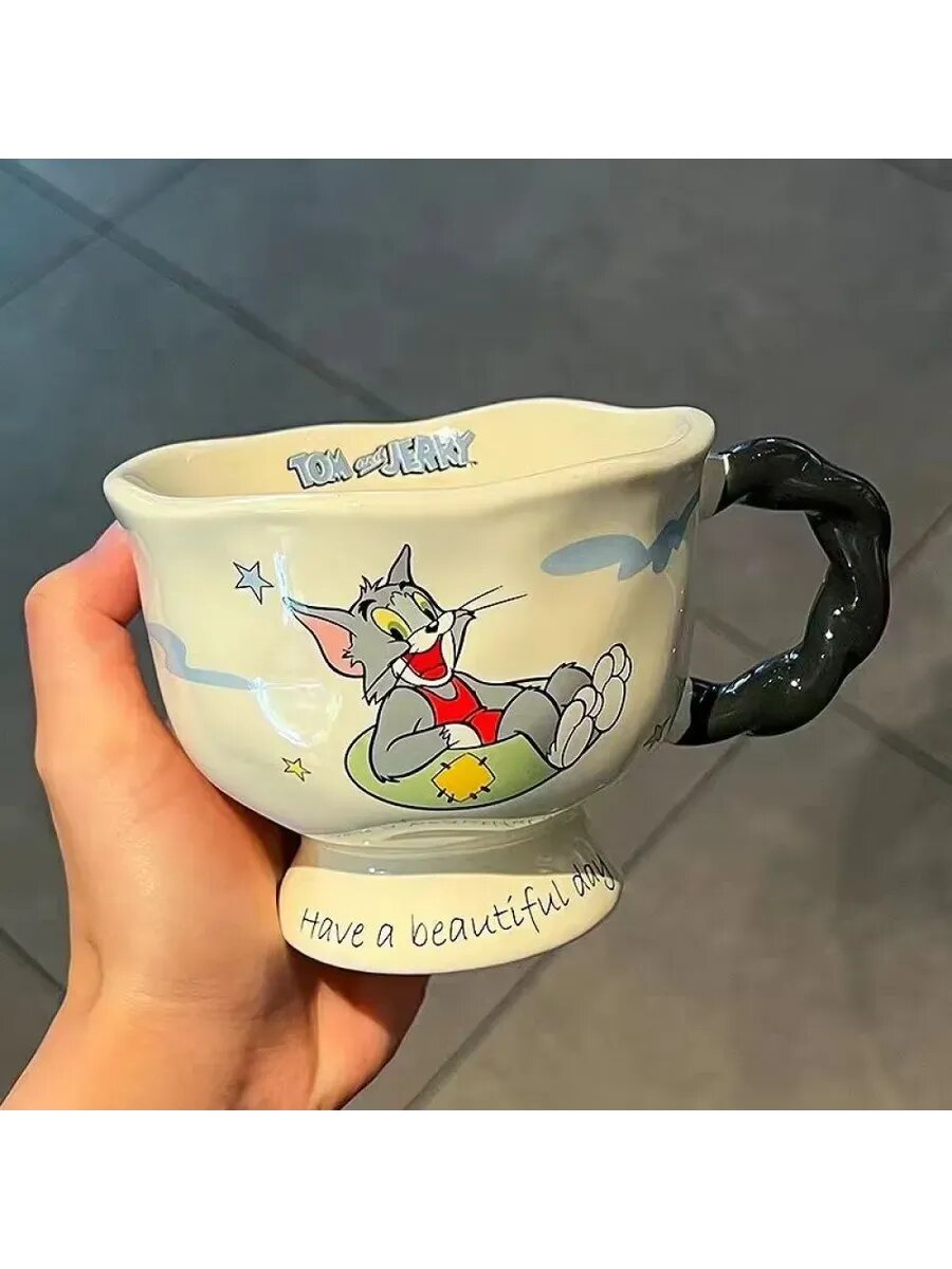 Чашка для чая "Том и Джерри", 360 мл, 1 шт