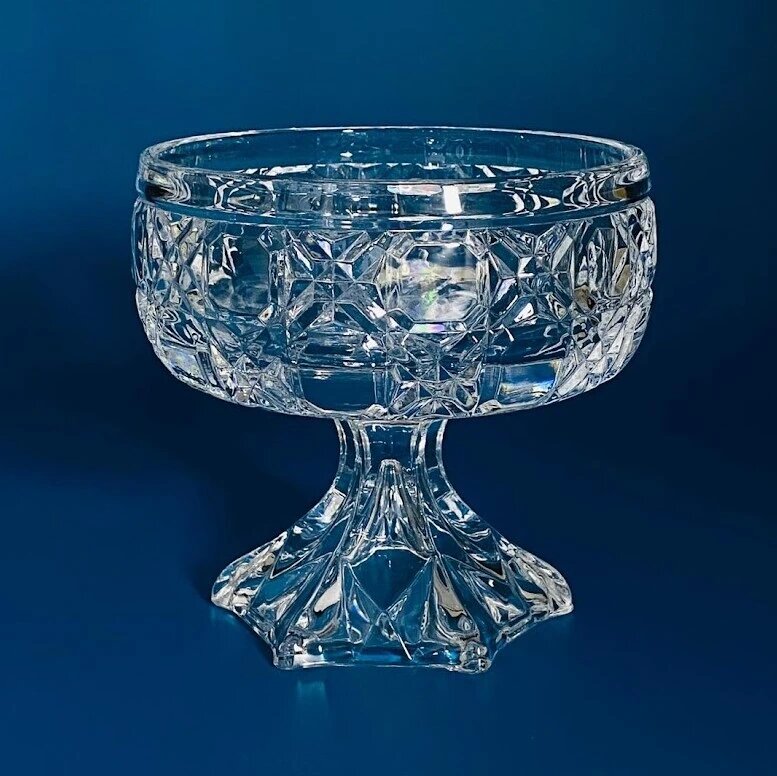 Конфетница 15см на ножке Стекло 588-636 118-588-636