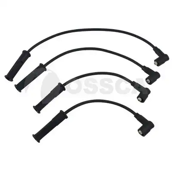 OSSCA 20453 провода высоковольтные, комплект Renault (Рено) clio, kangoo, logan, megane, sandero 1.4-1.6 96