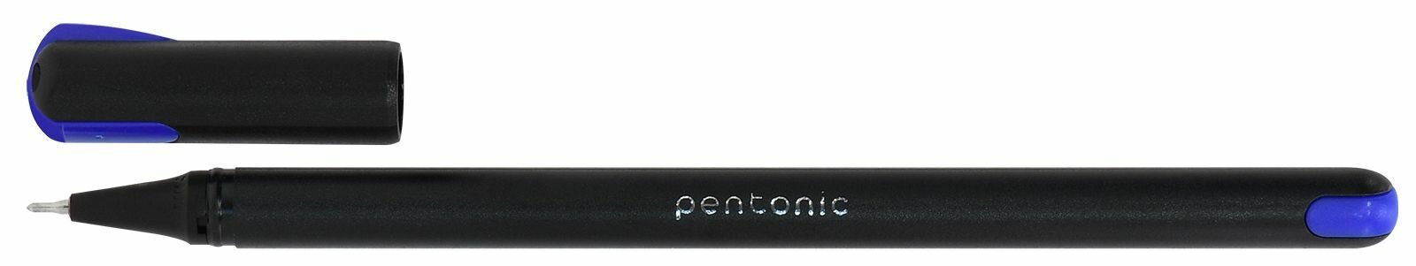 Гелевая ручка LINC "Pentonic", 0,6 мм, синяя, круглый корпус, 1 шт (856-B)