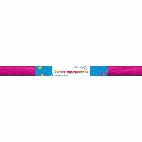 Бумага гофрированная Attomex 50х250 см, ярко-лиловая, 32 г/м2 (8040729)