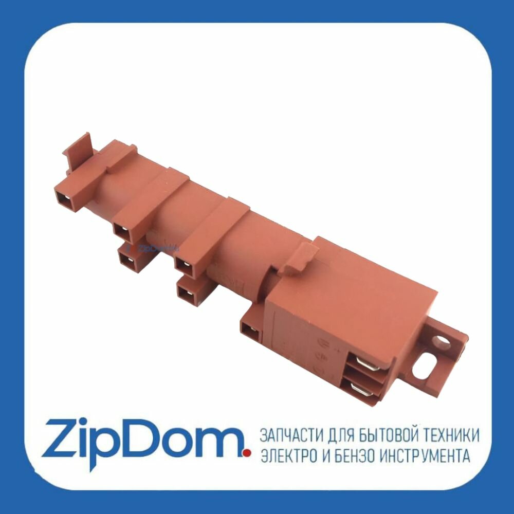 Блок розжига (электроподжиг) для газовых плит на 6-свечей (выходов) универсальный COK602UN, CU6109