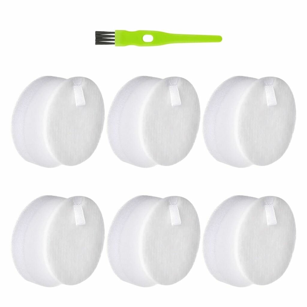 6 запасных частей для губки фильтра пылесоса