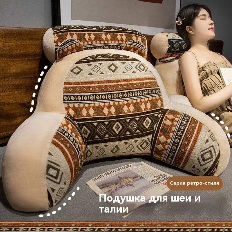 Этническая подушка в стиле бохо: уют с культурным акцентом