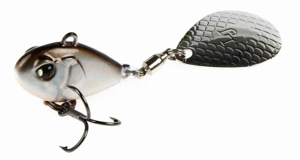 Блесна на окуня тейл-спиннер Lucky John BASARA TAIL SPIN 08.0г 001 в блистере набор приманок на форель голавля в небольших речках и озёрах , снасти рыболовные для зимней и летней рыбалки