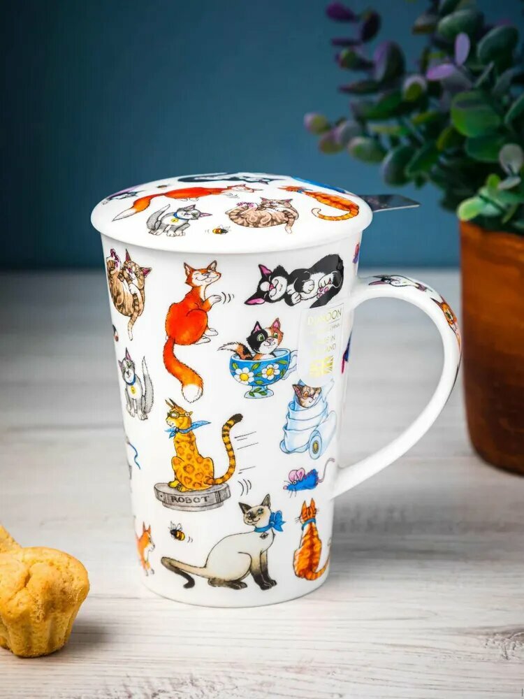 Кружка "Забавные кошки", 440 мл, 1 шт