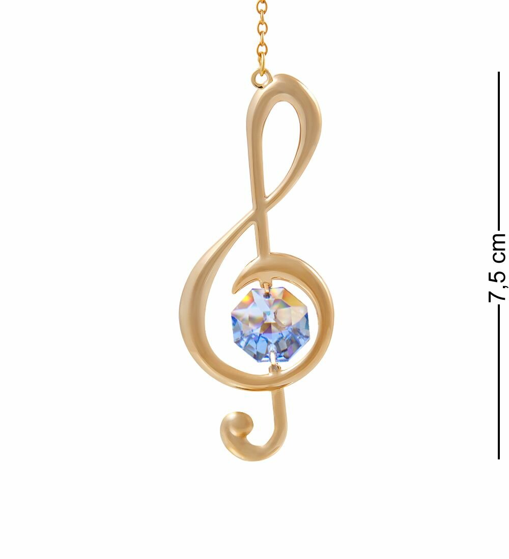 Фигурка "Скрипичный ключ" с цв. кр. (Юнион)