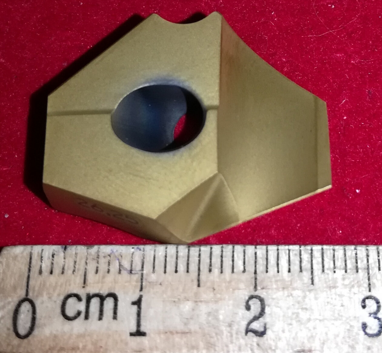 Пластина к перовому сверлу 26,25 P6001-D26,25 мат. обработки - сталь, нерж. сталь, жаропроч. сталь