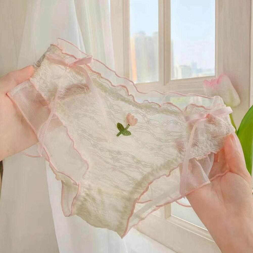 Милые кружевные сексуальные трусики для девочек