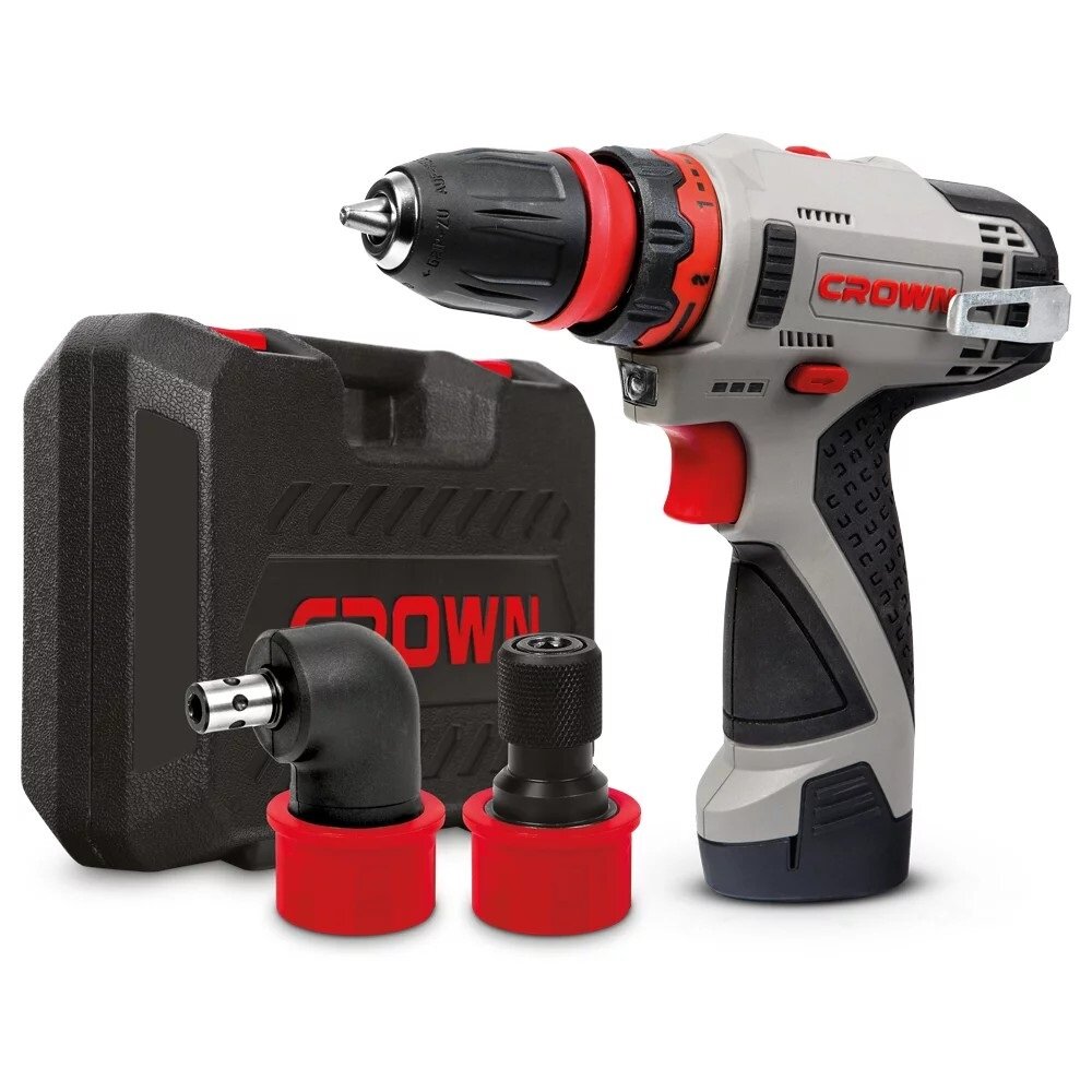 Аккумуляторная дрель-шуруповерт CROWN CT21072HQX-2BMC
