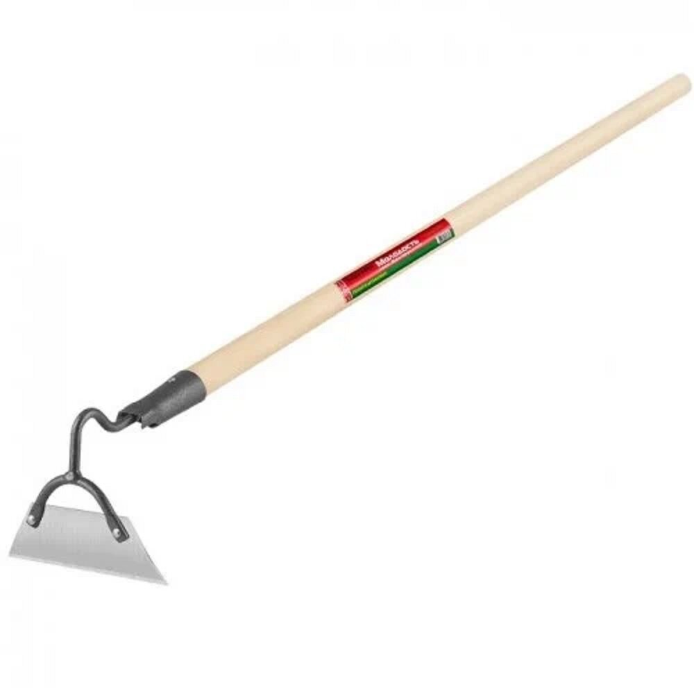 Тяпка с черенком Центроинструмент 1045-Ч 12 см, нержавеющая сталь