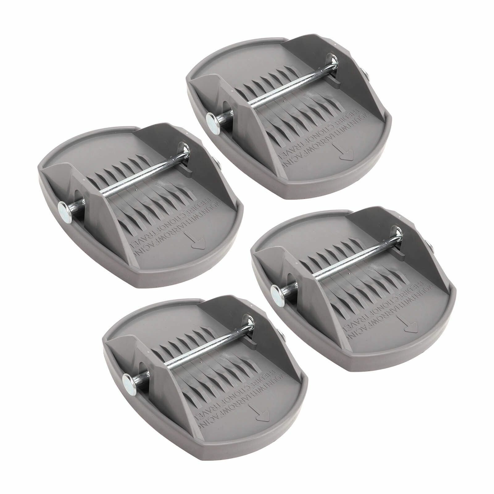 Домкратные опоры для караванов прочные и устойчивые подушки для распределения нагрузки, защита от ржавчины, удобство в путешествиях