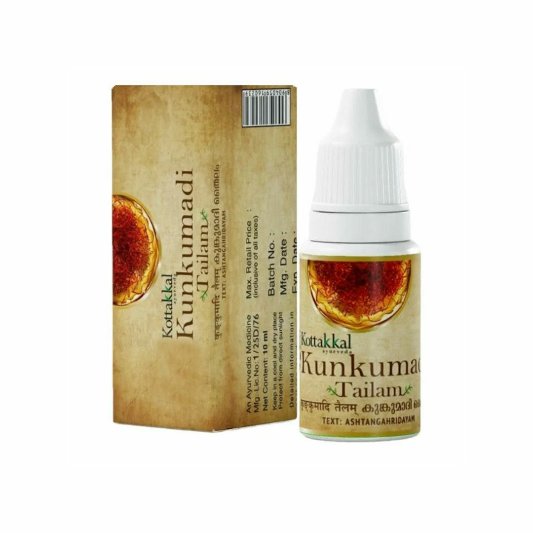 Кумкумади Тайлам Коттаккал / Kunkumadi Tailam Kottakkal 10 мл