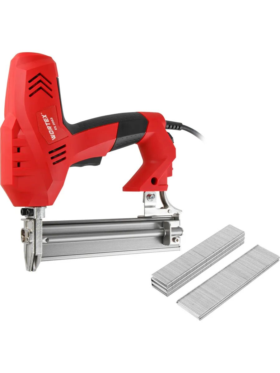 Гвоздезабивной пистолет WORTEX ES 2053, степлер электрический 2300 Вт, 60 скоб/гвоздей в мин. (1335748)