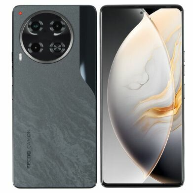 6,8" Смартфон Tecno CAMON 30 4G 12/256 ГБ (4894947020490) 2024, черный