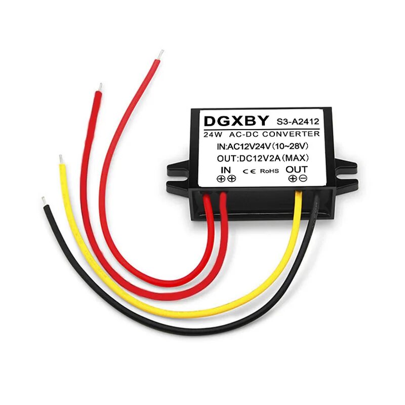 Преобразователь напряжения DGXBY AC12V24V to DC12V
