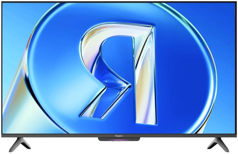 65" Телевизор YANDEX YNDX-00081 черный QLED 3840x2160, 4K Ultra HD, 60 Гц, WIFI, SMART TV, Яндекс ТВ Станция Про