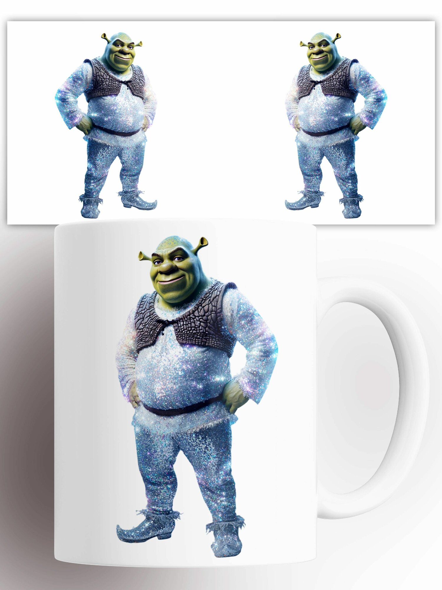 Кружка с приколом Шрек 330 мл