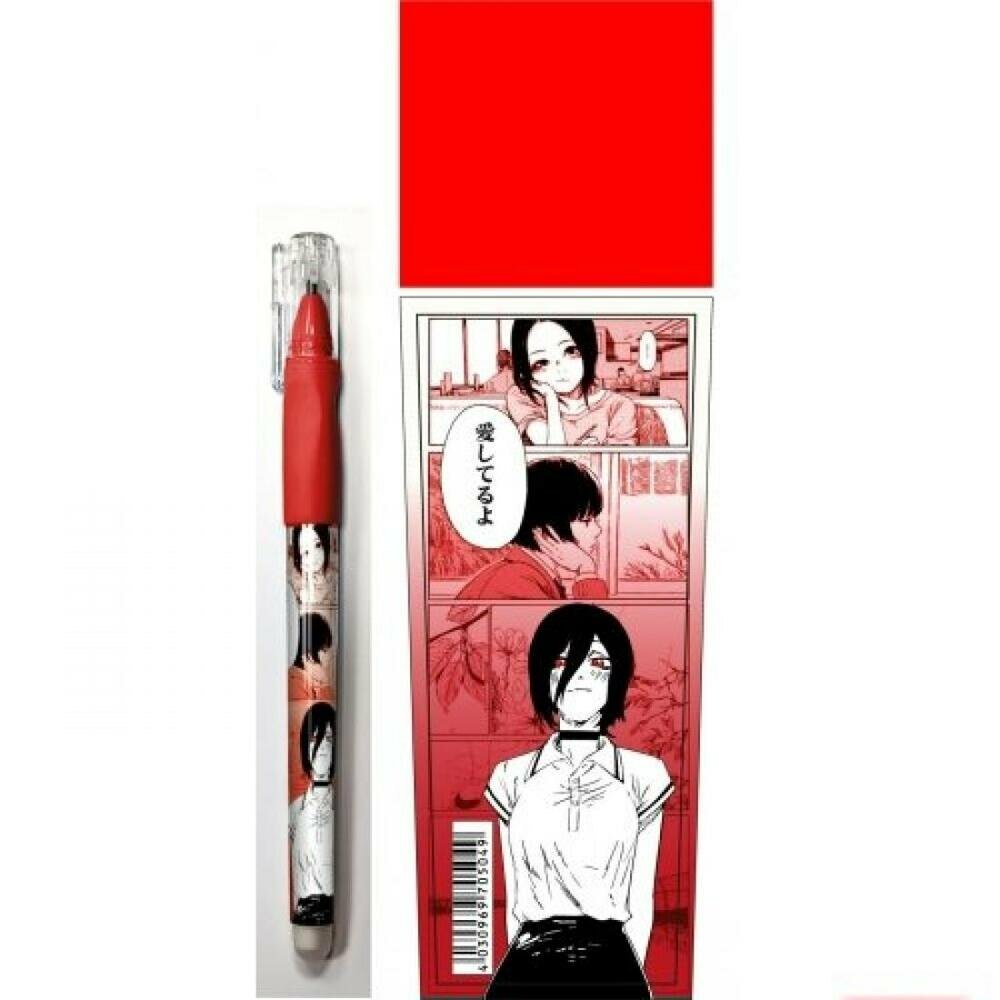 Ручка гелевая Centrum, "Аниме Задумчивость", синяя 0,5 мм