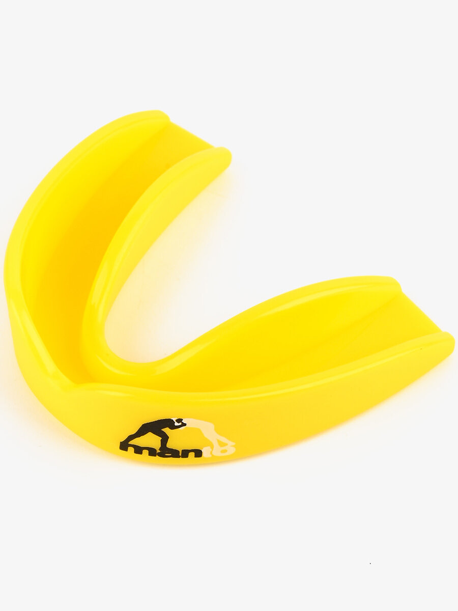 Боксерская капа для зубов Manto Basic Yellow для бокса и единоборств