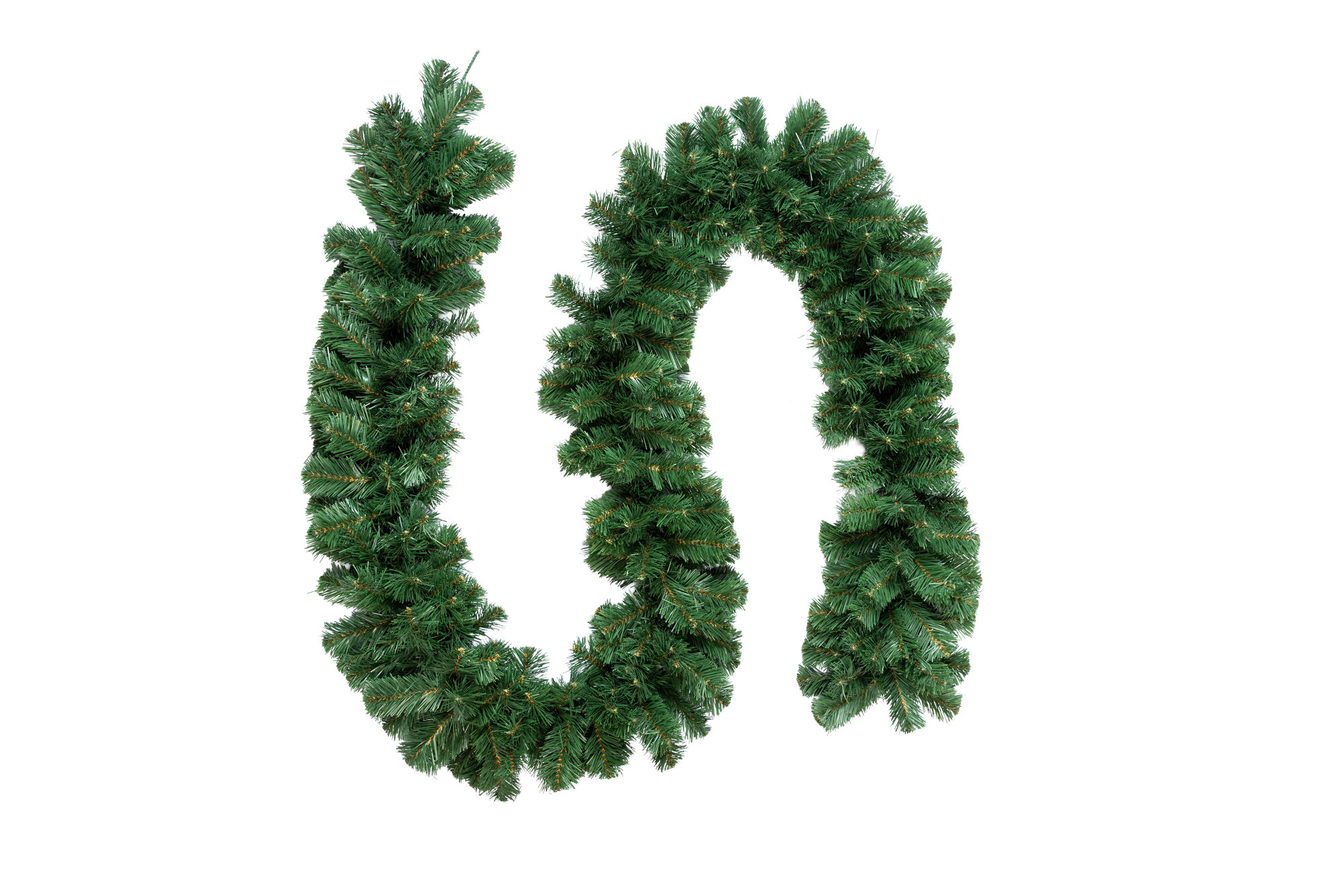 Гирлянда еловая "Рождественская 2" 270 см светло-зеленая ПВХ