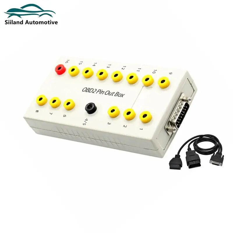 Супер авто OBD 2-разрывная коробка OBD2 коммутационная коробка OBD OBDII детектор протокола диагностический разъем детектор