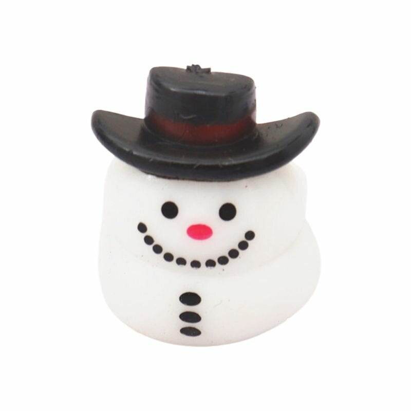 Светящееся Кольцо для Рождественской Вечеринки-Снеговик