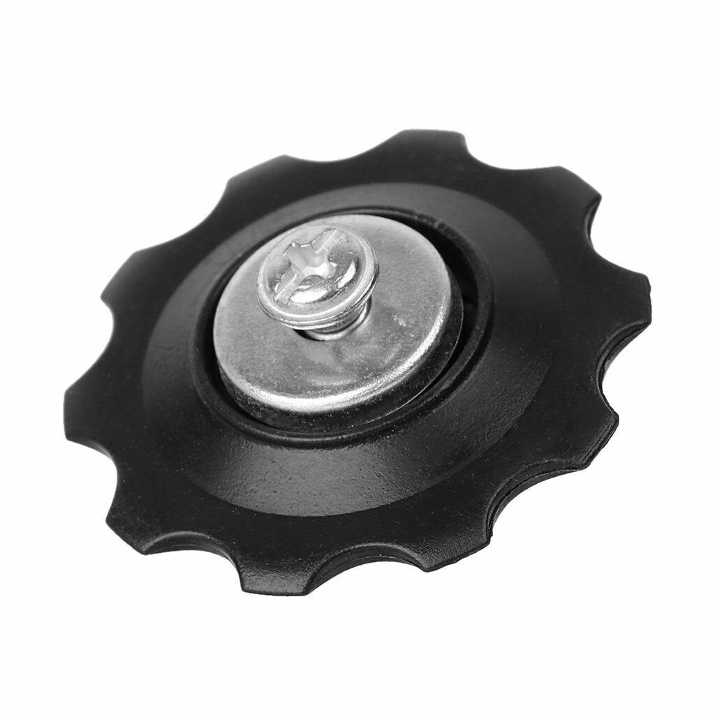 10T задний переключатель колесо роликовая цепь горный велосипед подшипник шкив, Черный