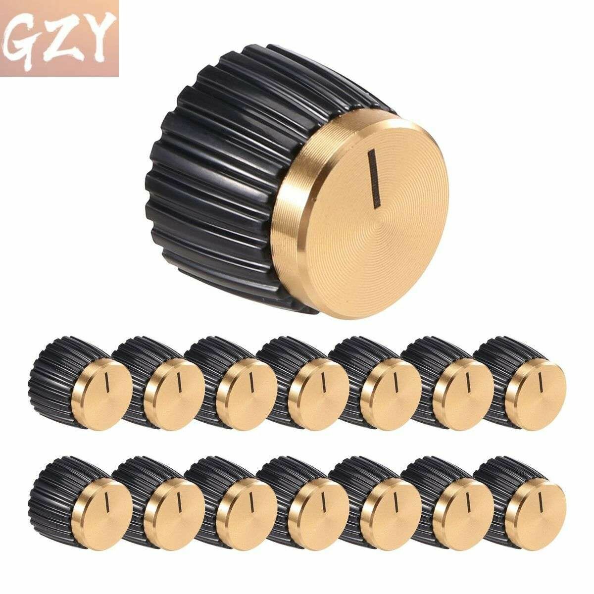 15 шт. усилитель гитарный усилитель Push с колпачком сверху подходит для потенциометров диаметром 6 мм