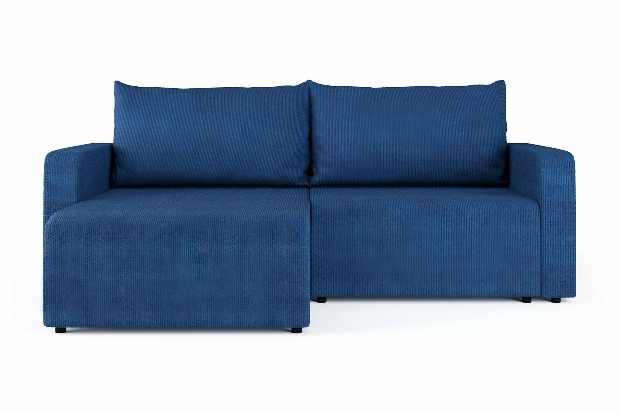 Диван угловой Брайтон, синий