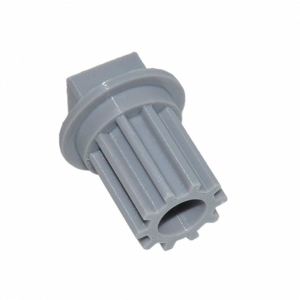 Втулка шнека мясорубки MIDEA (квадрат 16,5*16,5мм, 10 зубьев, h=38мм) 3D-016 Втулка шнека мясорубки MIDEA (квадрат 16,5*16,5мм, 10 зубьев, h=38мм) 3D