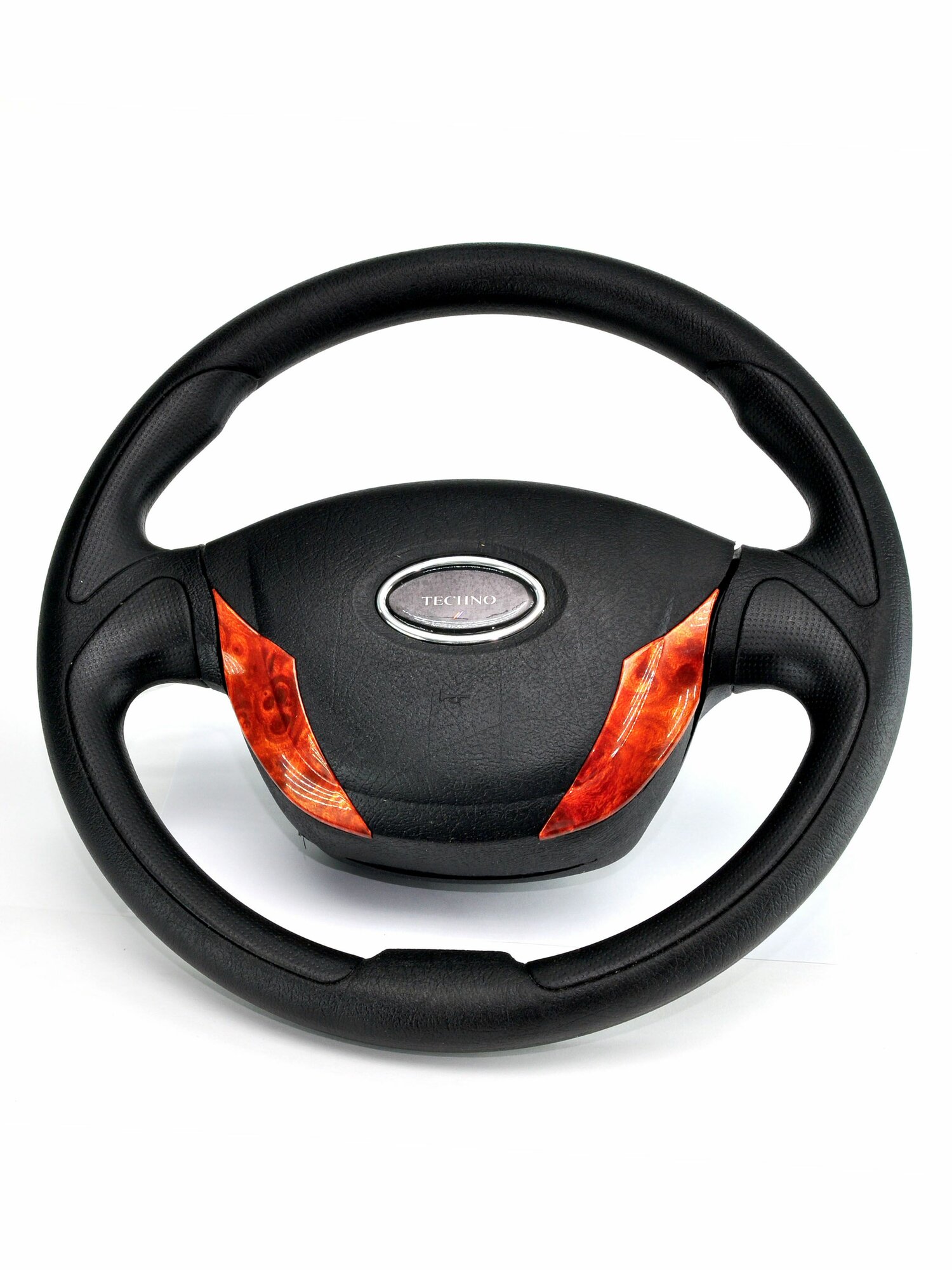 Колесо рулевое для УАЗ Патриот спорт/делюкс с деревянными вставками